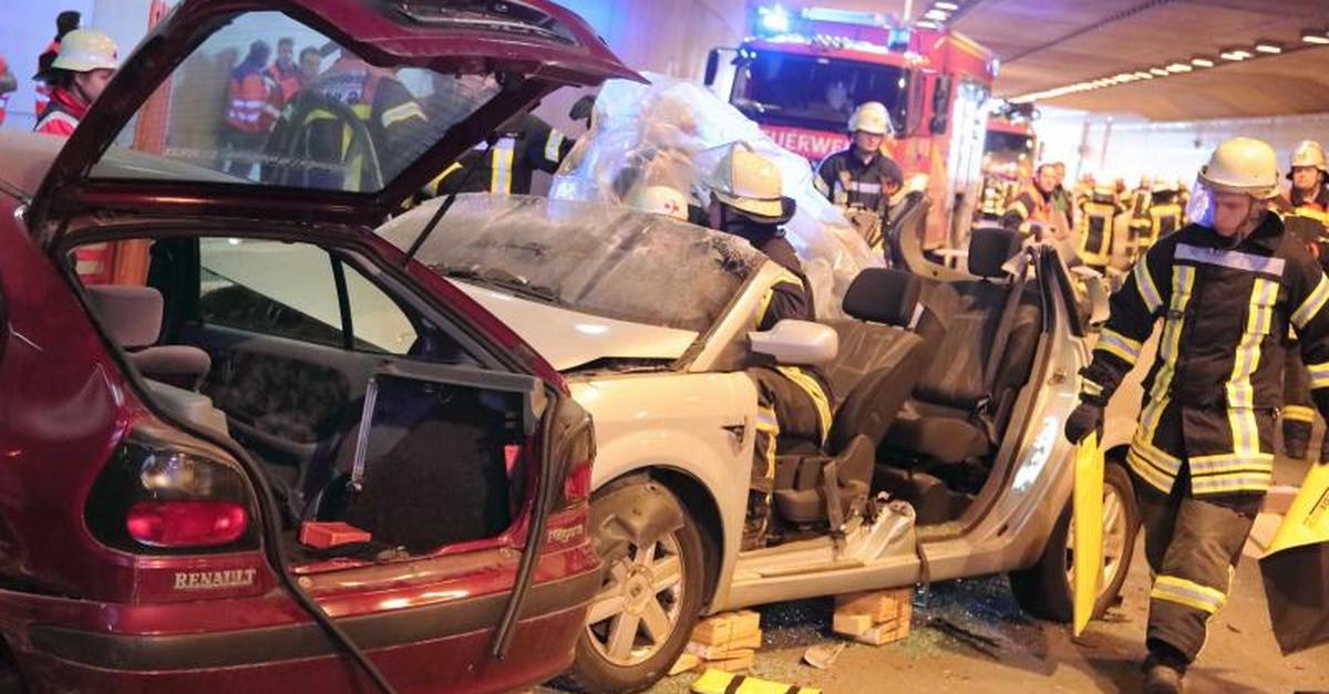 A60 bei Mainz: Rettungsübung im Hechtsheimer Tunnel erfolgreich beendet